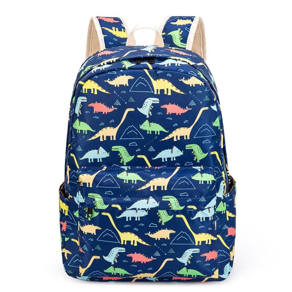Best Blue Childrens Dinosaur Backpack School Bag Set for Boys NZ