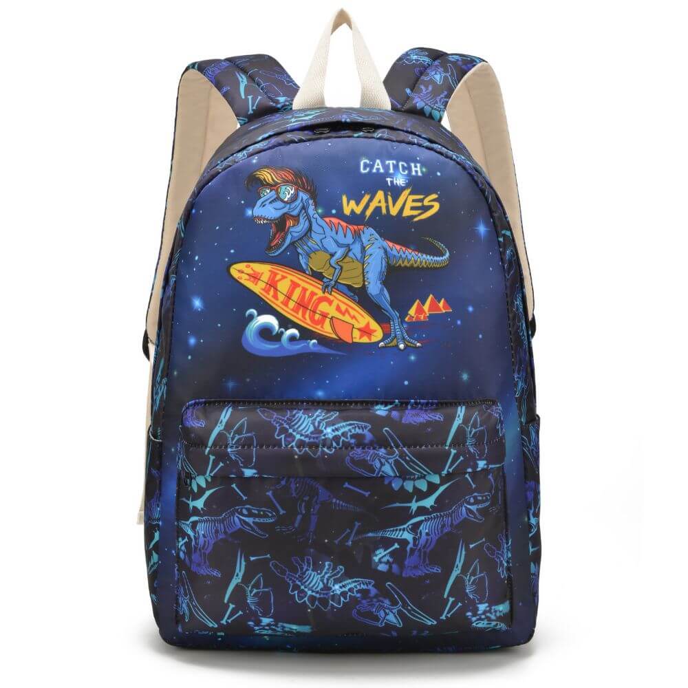 Kids Cute Cartoon Dinosaur Backpack School Bag for Boys NZ | Happy Kid