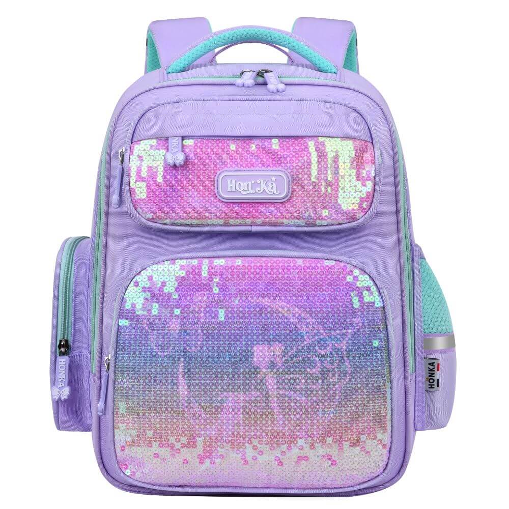 Sequin School Bags for Girls & Kids Backpack NZ | Glitter Butterfly Pr