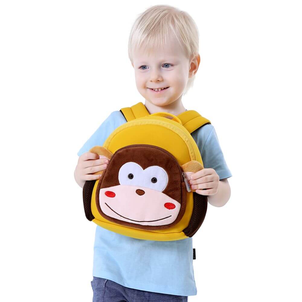 Best Monkey Animal Toddler & Preschool & Daycare Backpack NZ | Happy Kid