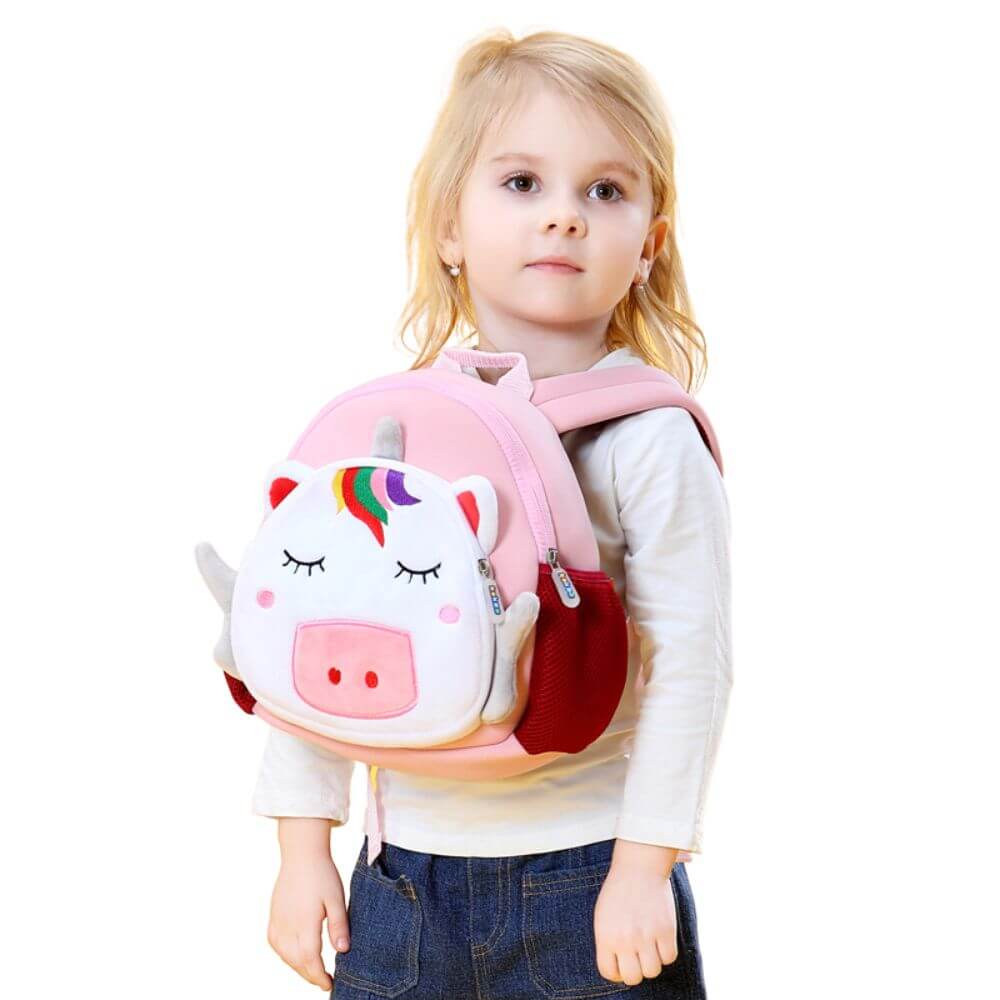 Best Unicorn Animal Toddler & Preschool & Daycare Backpack NZ | Happy Kid