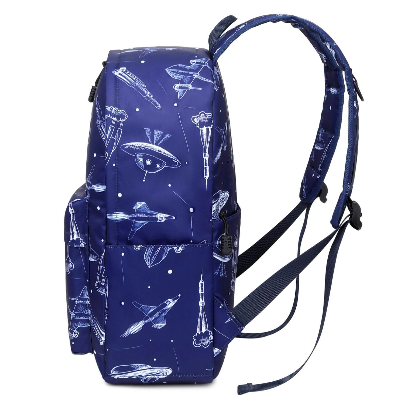School Bags for Boys NZ & Kids Backpack - Spaceship | Happy Kid