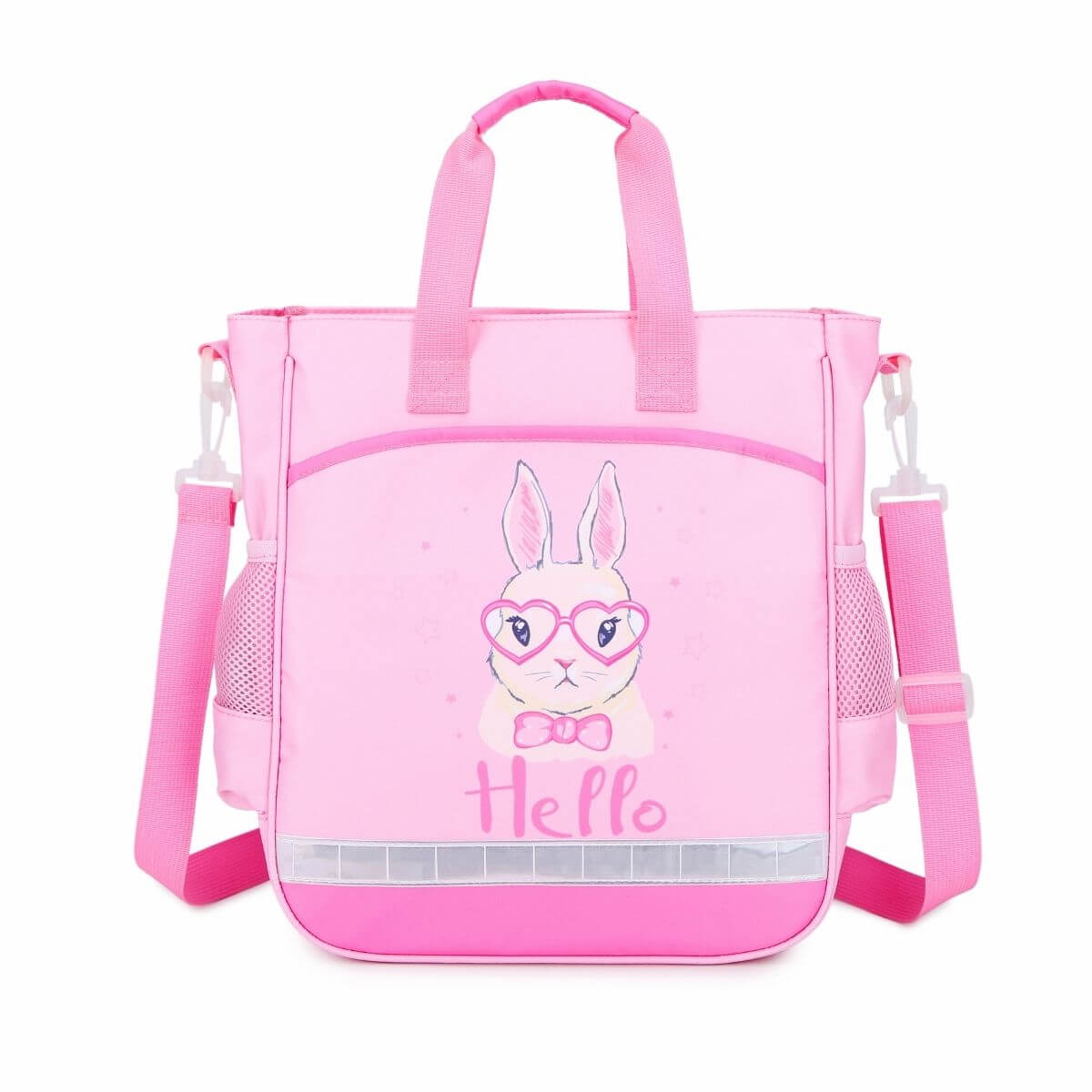 Kids Backpacks NZ Pink Bunny Shoulder Bag | Happy Kid