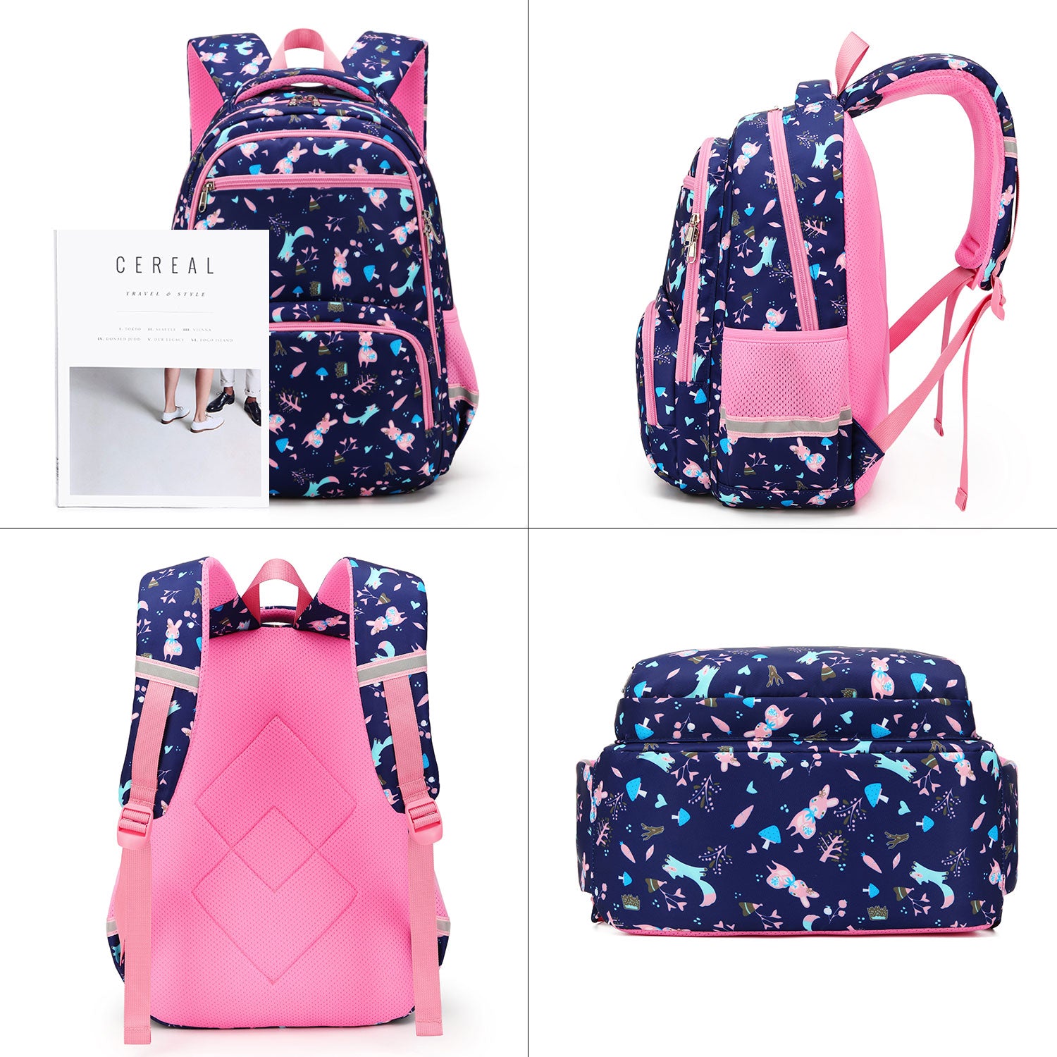 Girls School Bags, Kids Backpack NZ, Bunny Backpack Kid | Happy Kid